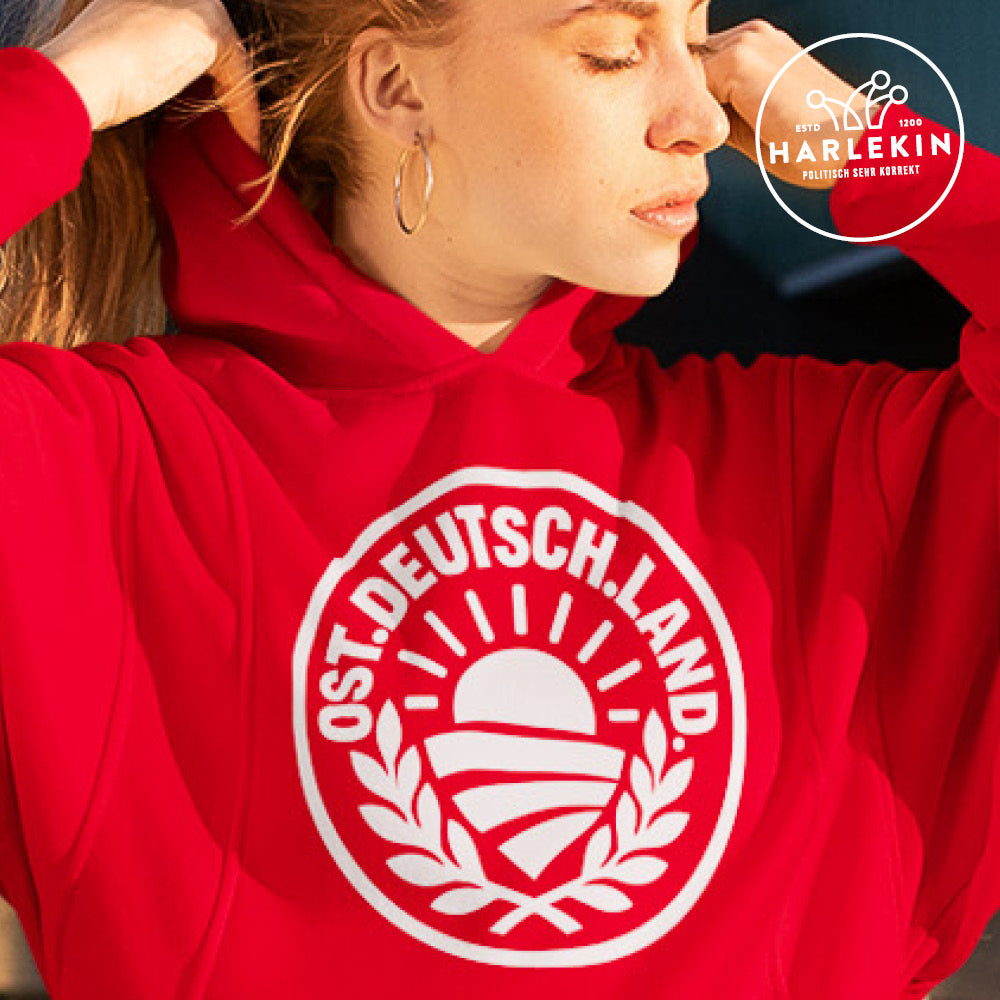 HOODIE MÄDELS • OST.DEUTSCH.LAND. | Unisex Hoodie - harlekinshop.com ...