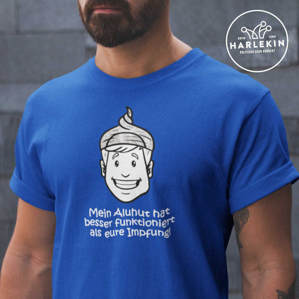 PREMIUM SHIRT BUBEN • MEIN ALUHUT HAT BESSER FUNKTIONIERT ALS EURE ...