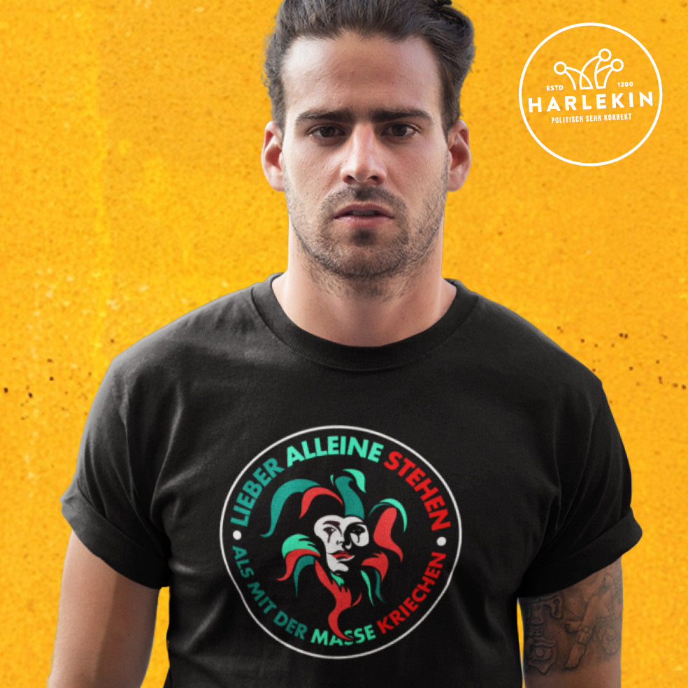 ORGANIC SHIRT BUBEN • HARLEKIN: LIEBER A | Creator T-Shirt ST/ST ...